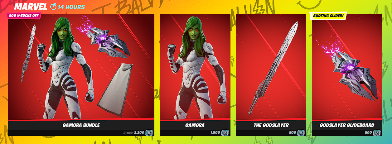 Fortnite Skins Marvel ลดราคา