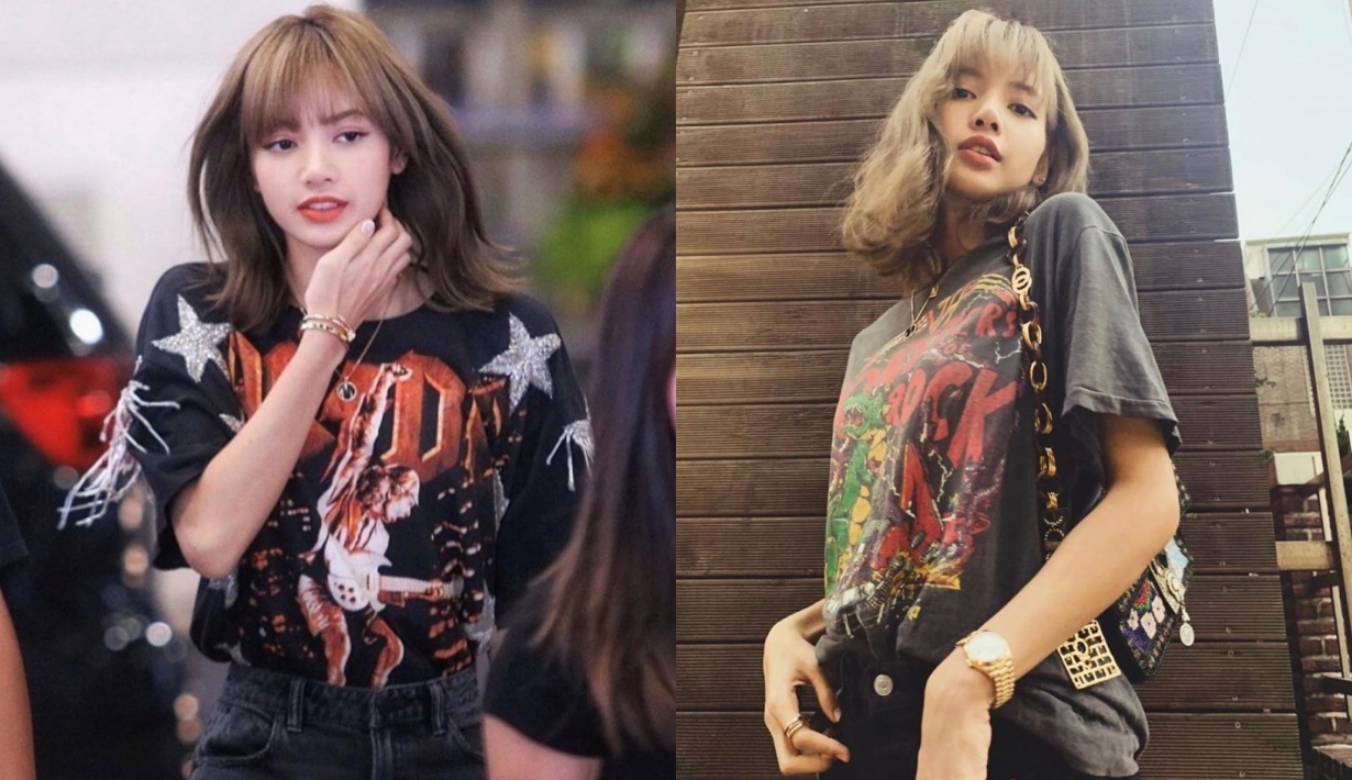 LISA กับชุดวงร็อคระดับตำนาน Iron Maiden และ Kiss ใน MV "LALISA"