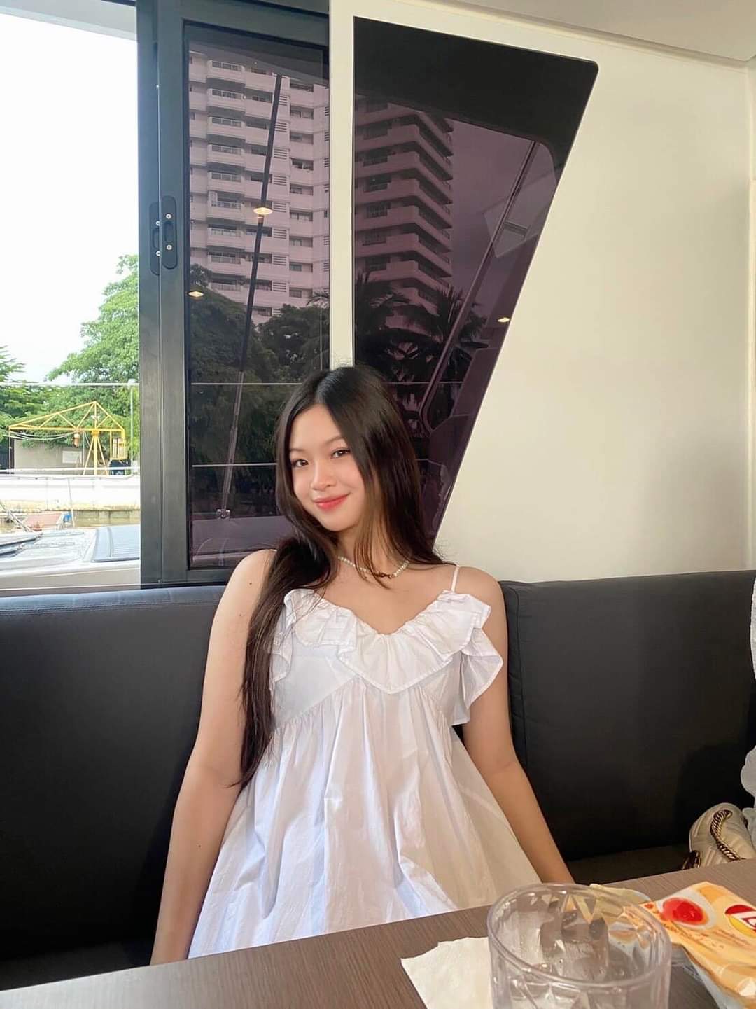 Parima CGM48 ( ปาริมะ ) เดรสขาว