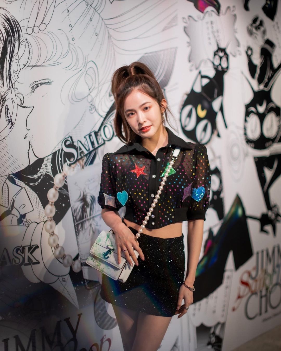 มายด์ WJMild 8 รูป เสื้อดำบางๆ