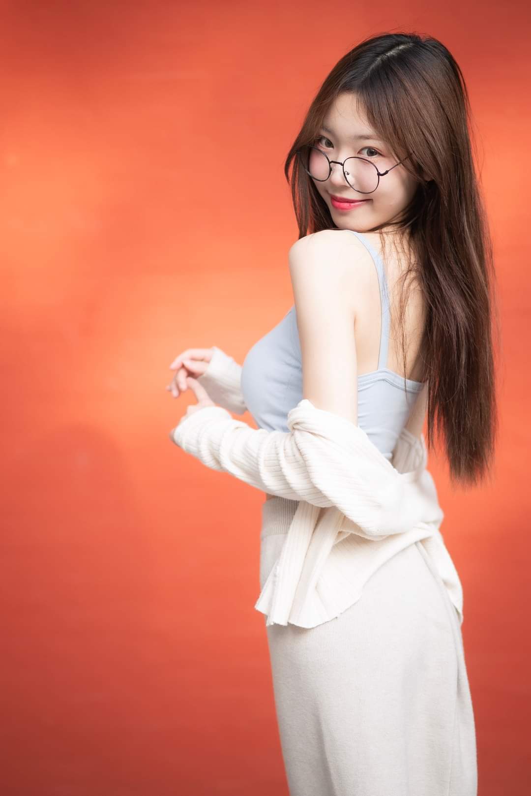 น้องเอมิ Amichrcy 1 Set มีมิติ! | ลุคสาวแว่น