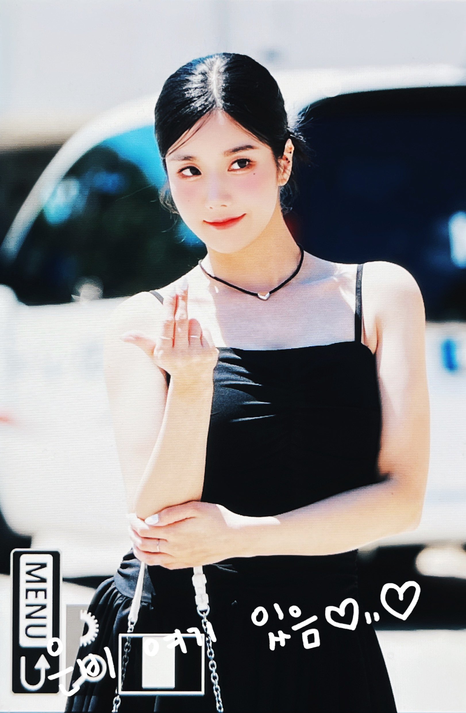 Kwon Eunbi 1 Set | เดรสสีดำ