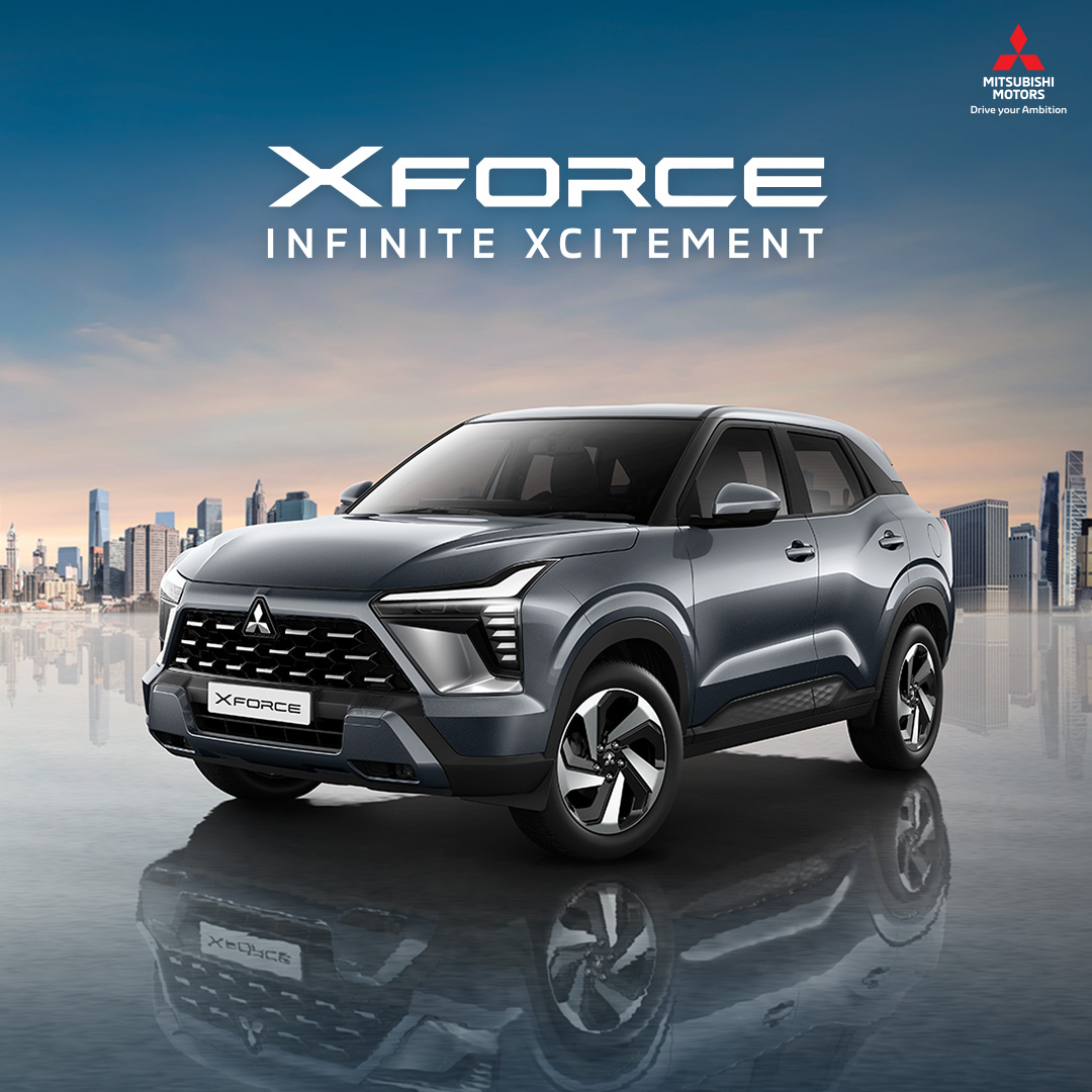 คันจริง Mitsubishi X-Force B SUV คู่แข่ง Yaris Cross เตรียมเข้าไทยเร็วๆนี้