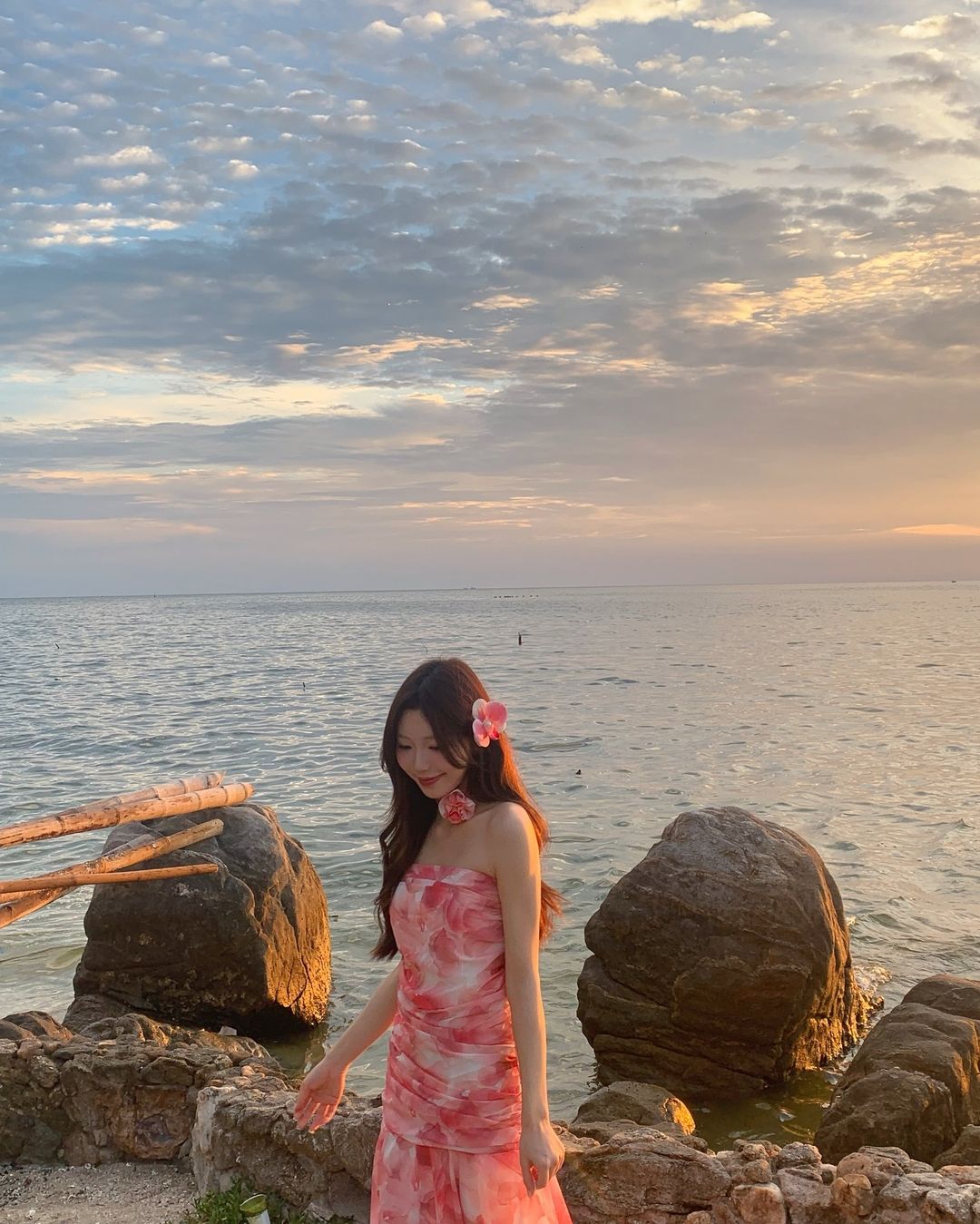 อามิ amichrcy 4 รูป ริมทะเล