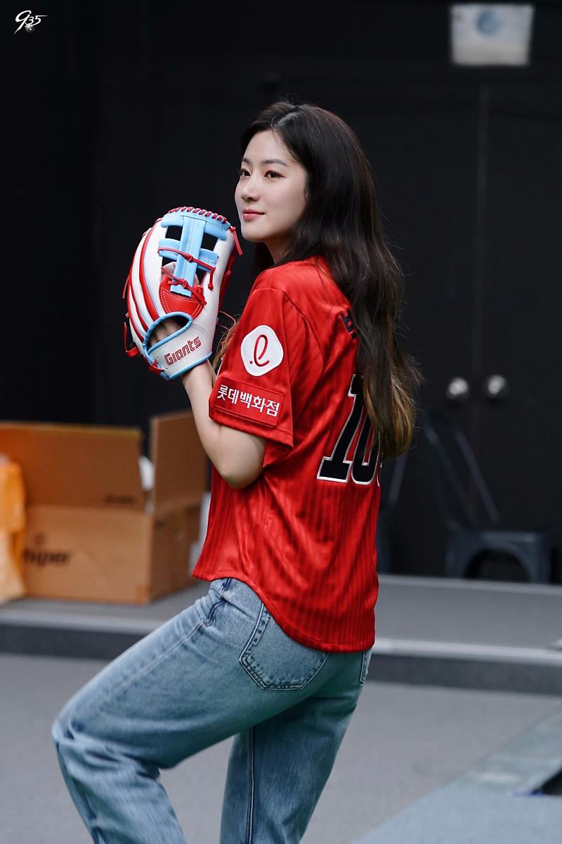 Park Ju Hyun คนสวยที่สนามเบสบอล 10 รูป