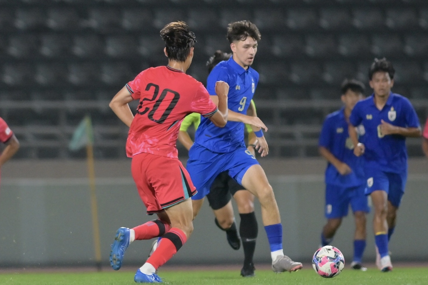 ต้านไม่ไหว! ช้างศึก U20 พ่าย เกาหลีใต้ 1-4 ประเดิมอุ่นเครื่องแดนโสม