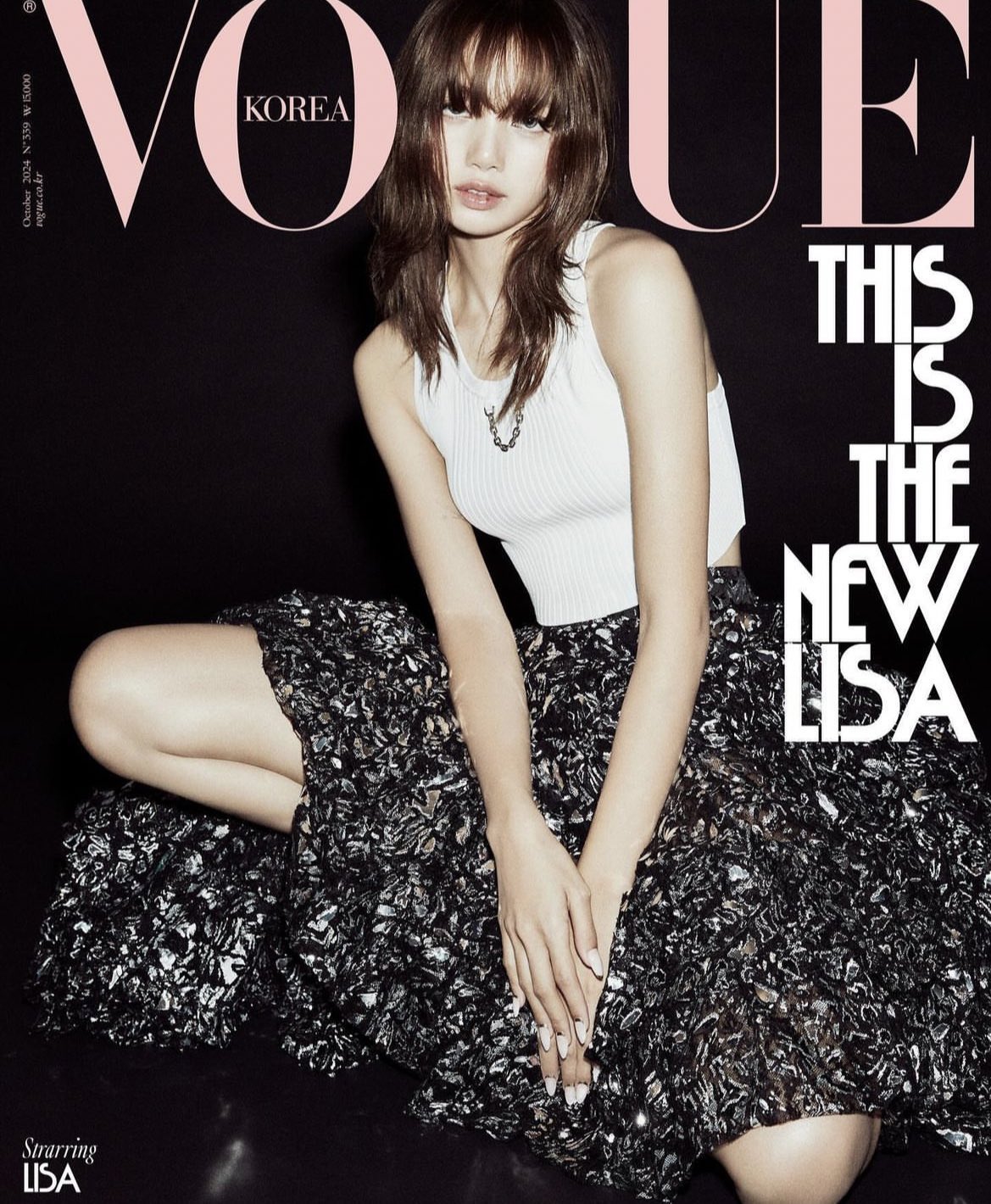 Lisa x Vogue Korea 4 รูป