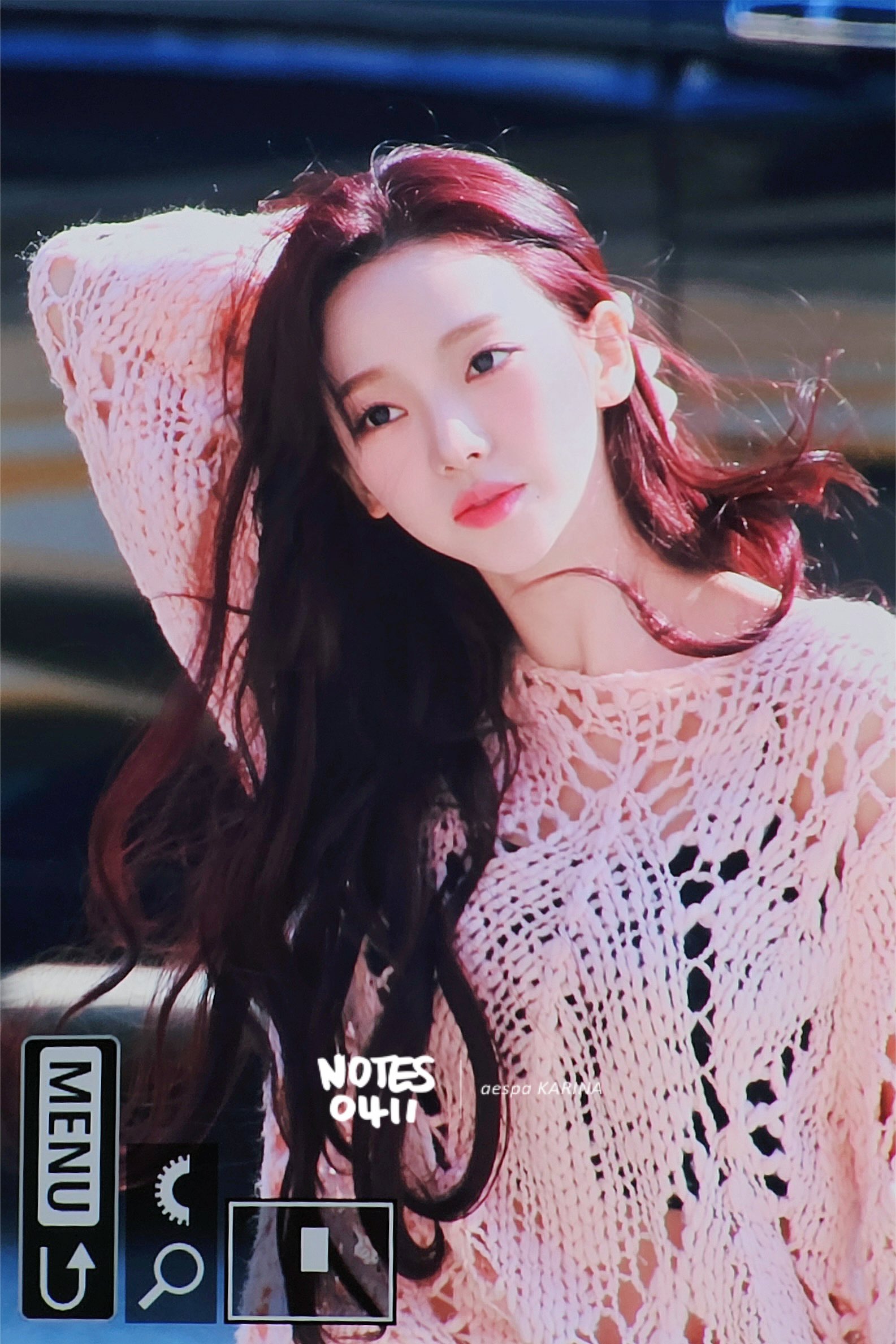 Karina aespa 1 Set สีชมพู