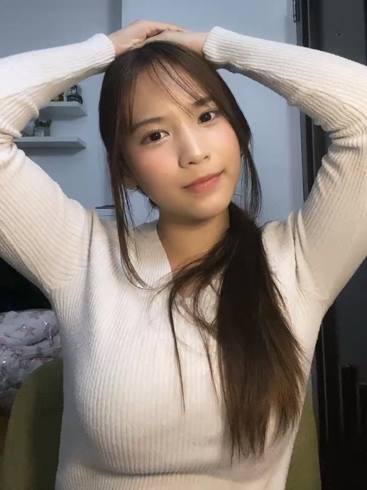 น้องเหมย CGM48 1 รูป + GIF | เสยผม