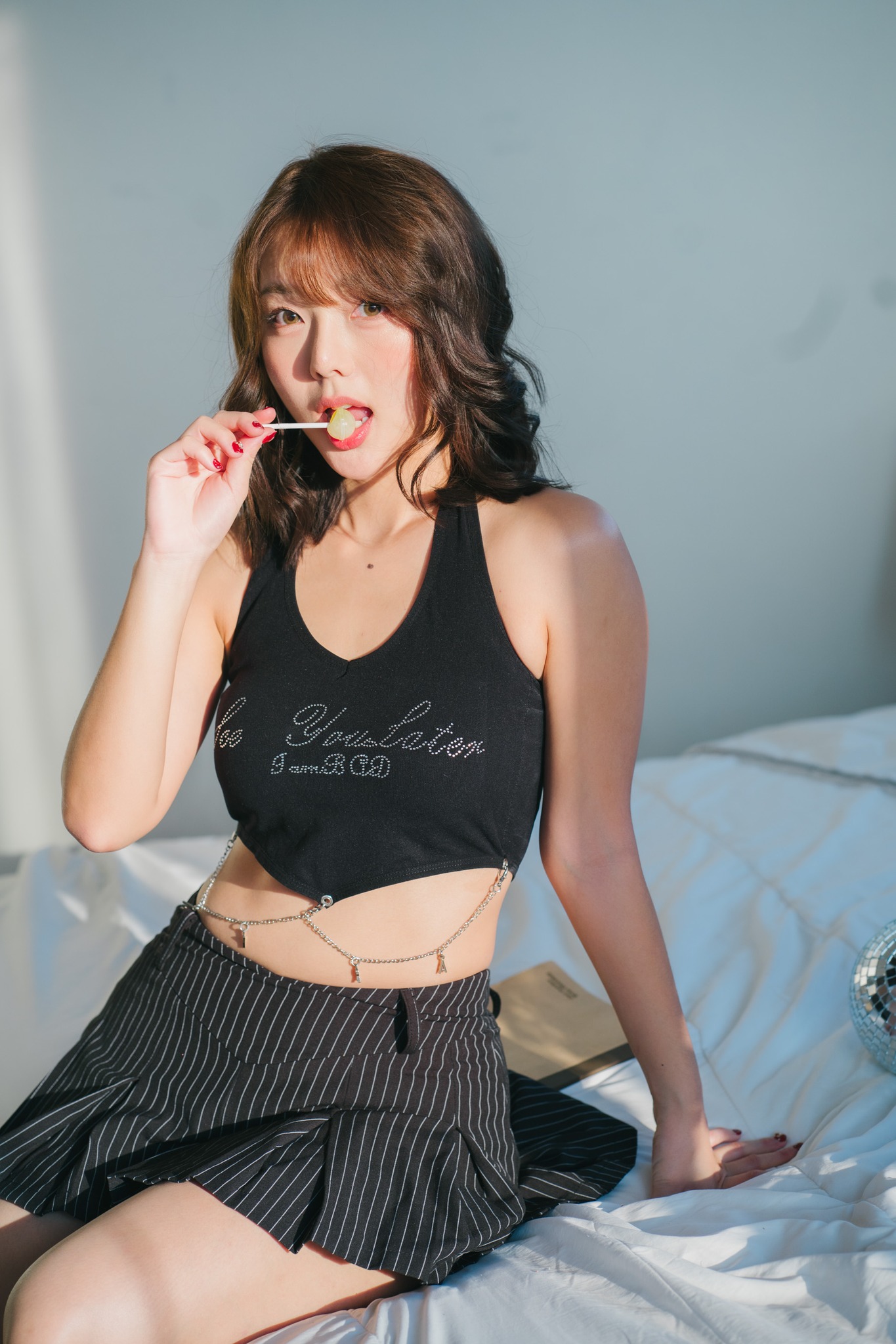 น้องปิ่น Pinomyim 1 Set บนเตียง